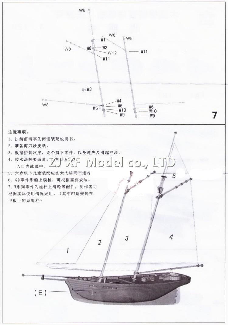 NIDALE model Americas Cup Classic wood sailboat mo... – Grandado