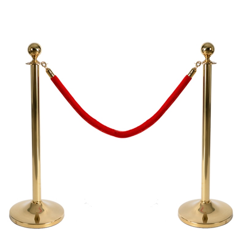 1.5m long twisted lining barrier rope, flannel sli... – Grandado