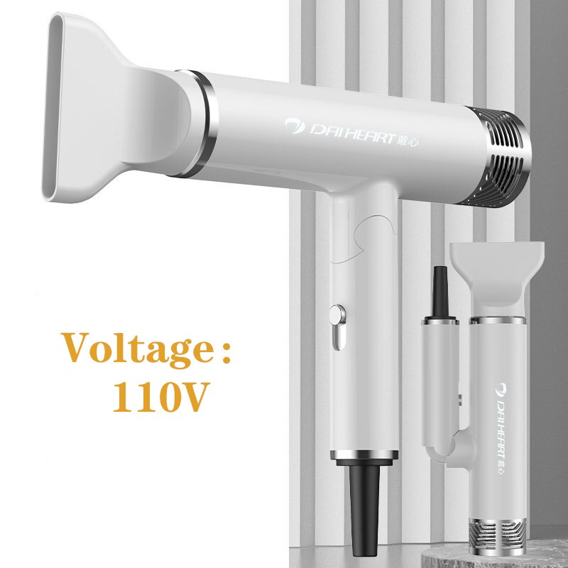 Hair Dryer Hair Dryer Strong Wind Salon Dryer &... – Grandado