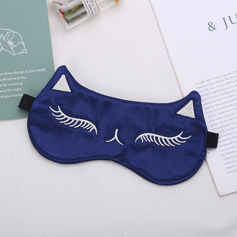 Pure Zijde Double-Side Licht Shading Slaapmasker V... – Vicedeal