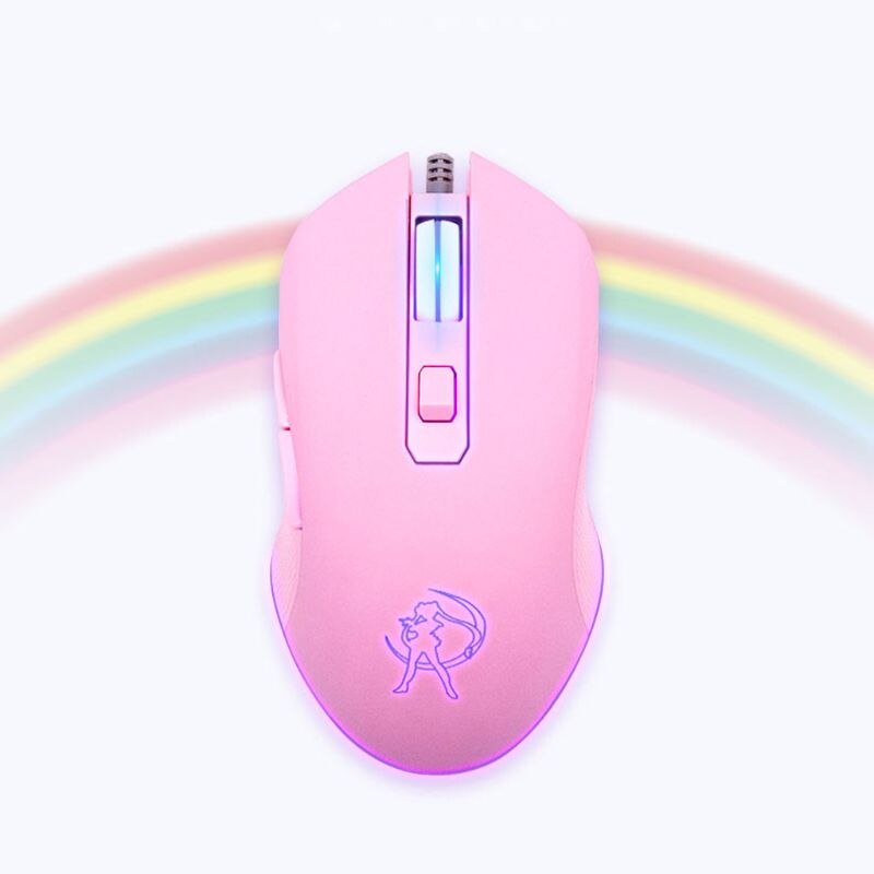 Gaming Mouse Silent Click 7 Colors LED Light Optic... – Grandado