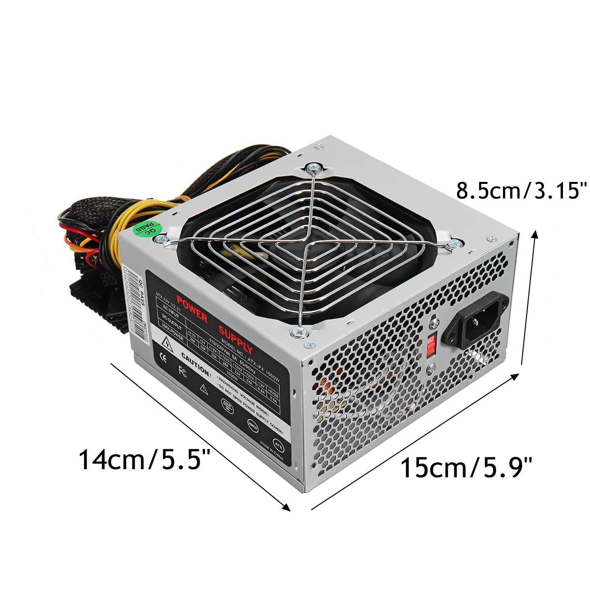 1000W Pfc Voeding Psu Stille Ventilator Atx 24pin ... – Vicedeal