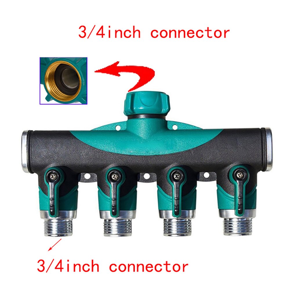 Garden Hose Pipe Splitter Plastic Drip 3/4'' Irrig... – Grandado