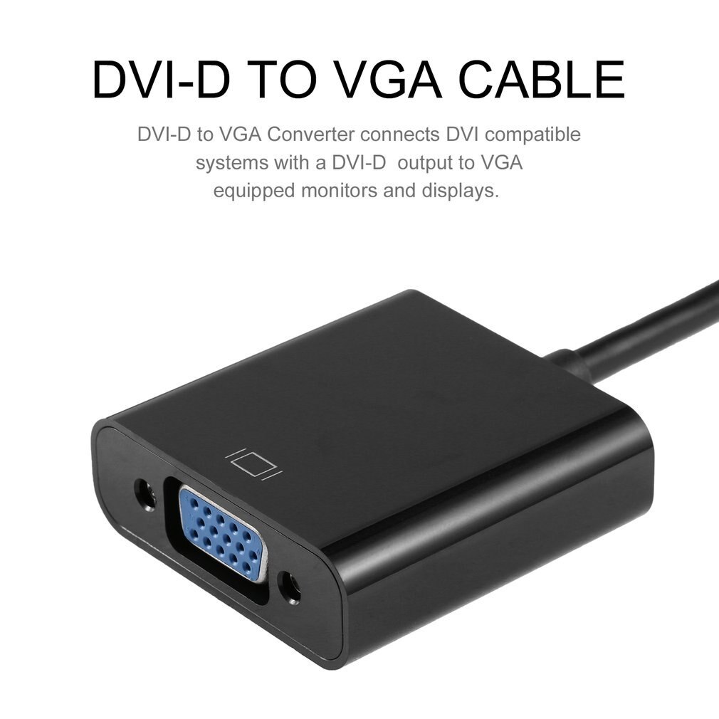 Full Hd 1080P DVI-D Naar Vga Actieve Adapter Conve... – Vicedeal