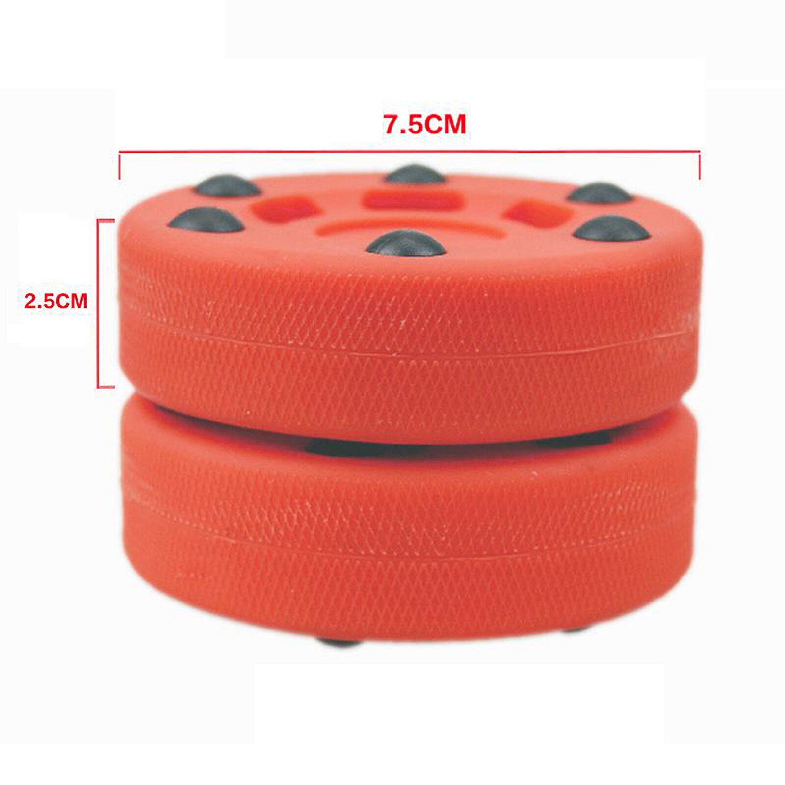 ABS Nylon Hockey Pucks Indoor Outdoor Soft Trainin... – Grandado