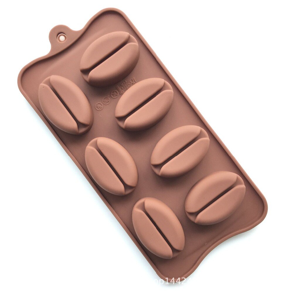 Silikon Molde Kaffee Bean Form Form 100% Neue Kind... – Vicedeal