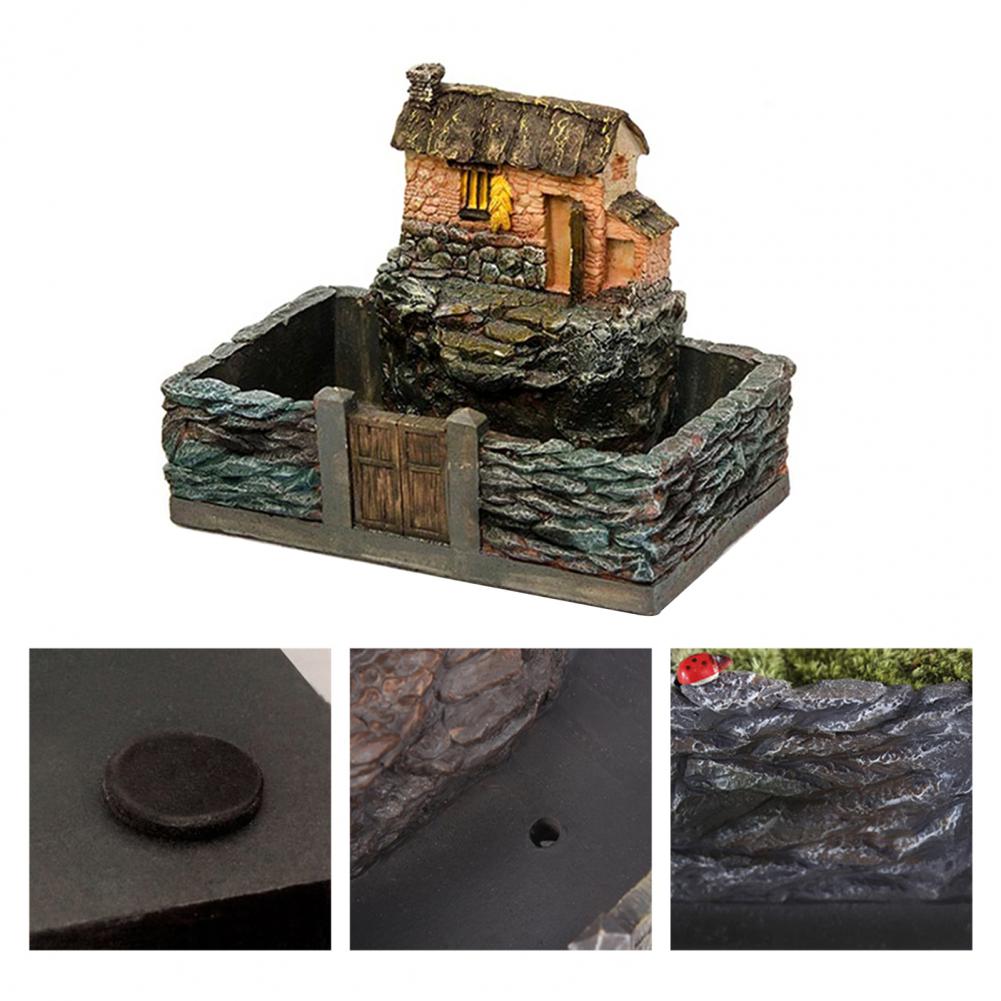 Resin Flower Pot Decorative Micro Landscape Peasan... – Grandado