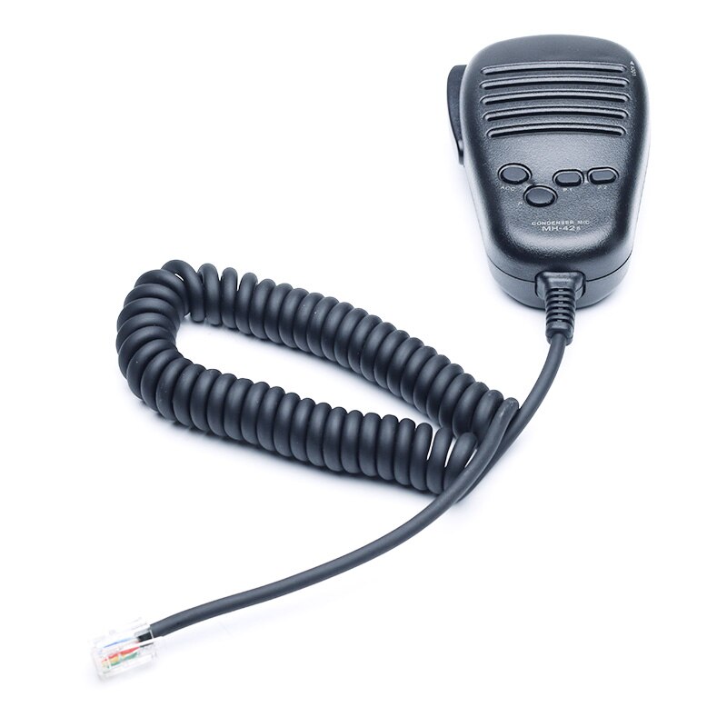 Car Two Way Radio Mic Microphone Speaker PTT MH-42... – Vicedeal
