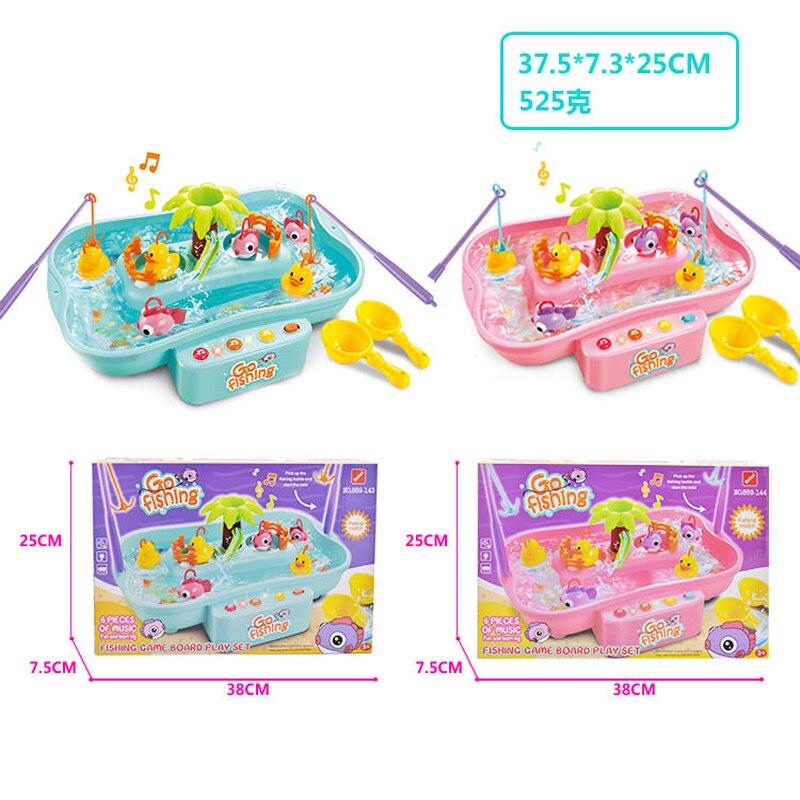 Electric Rotary Children Emulational Fishing Toy S... – Grandado