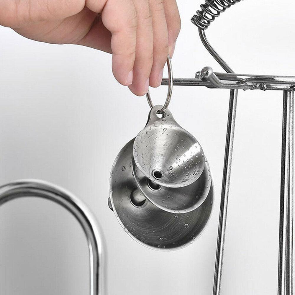 3 In 1 Portable Stainless Steel Mini Metal Funnel ... – Grandado