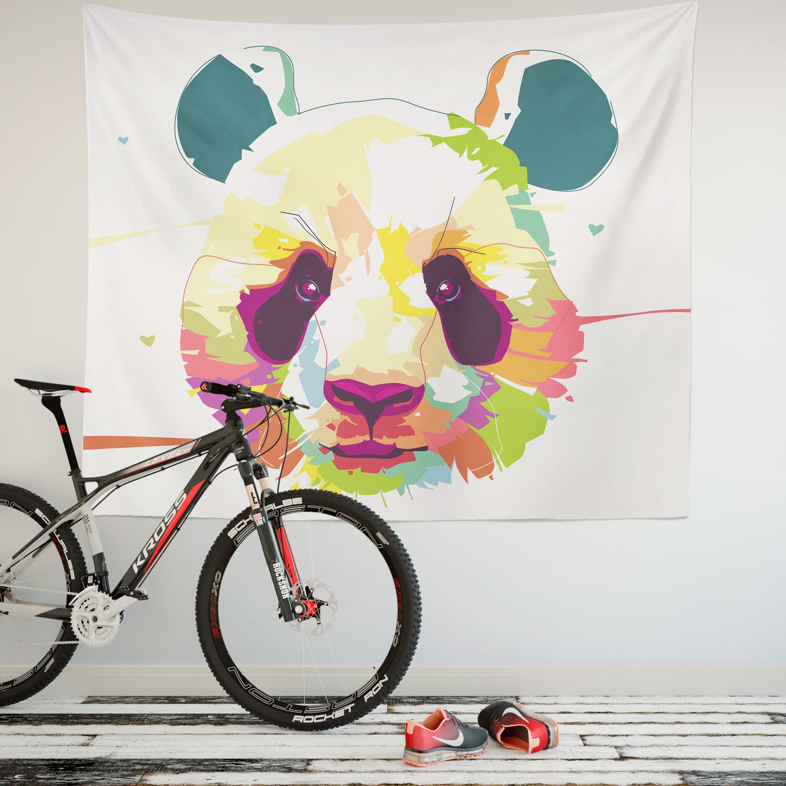 Dier Mode Wandtapijt Slaapzaal Decoratie Panda Lee... – Grandado