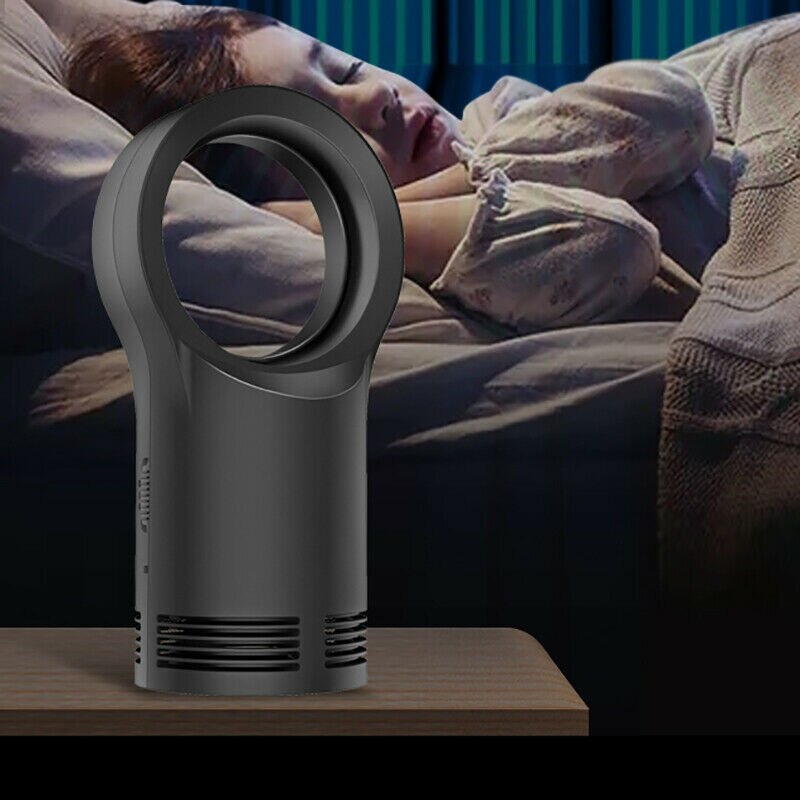 Draagbare Mini Bladeless Fan Heater Tafel Desktop ... – Vicedeal