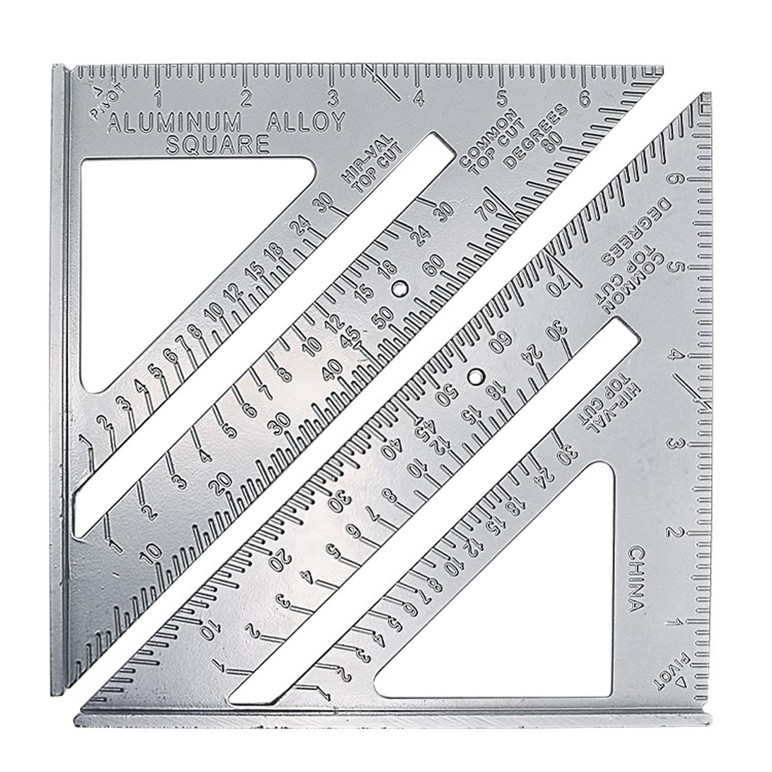 1Pc Triangle Square Ruler Aluminum Alloy Speed Squ... – Grandado