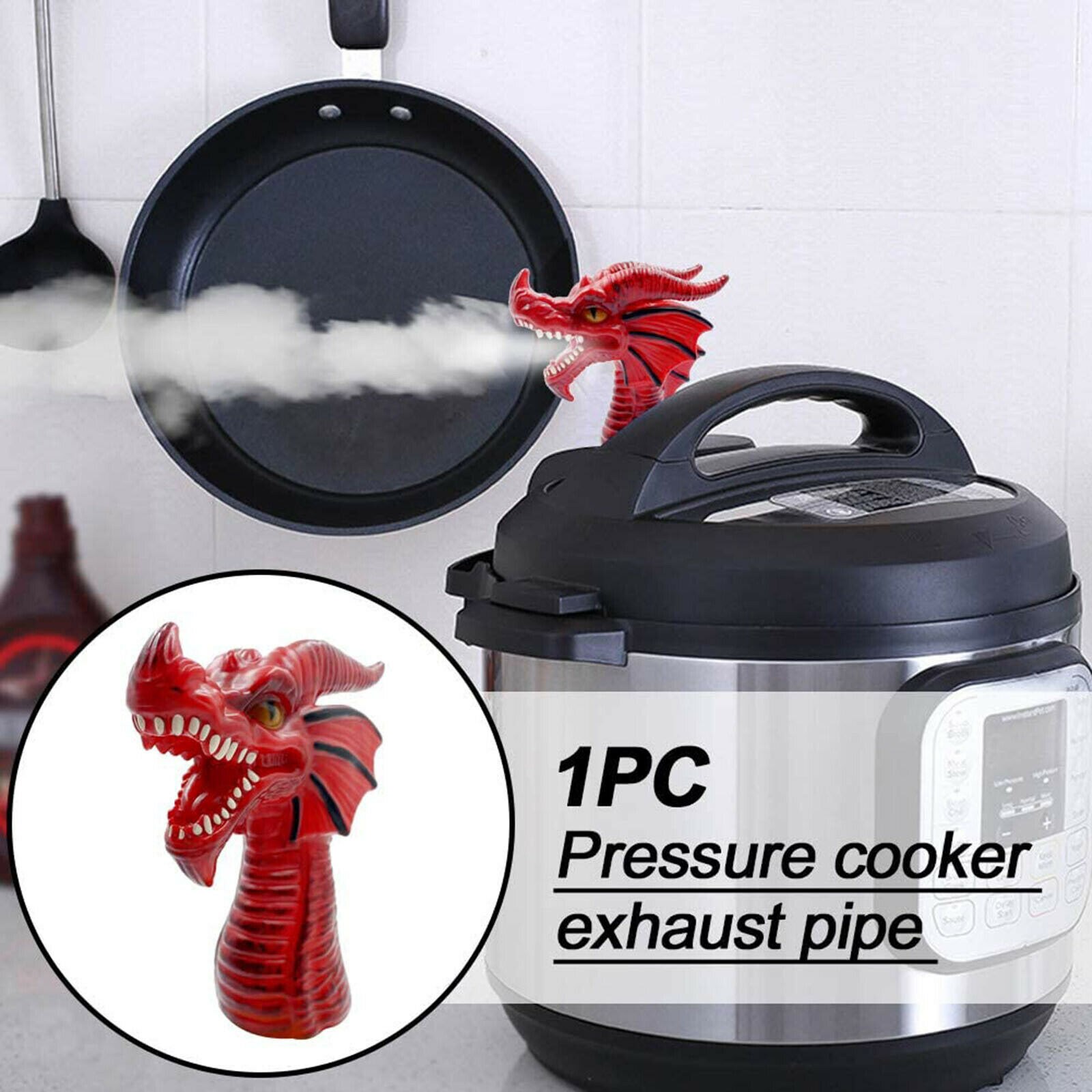 Pressure Cooker Steam Diverter Jet Dragon Steam Sh... – Grandado