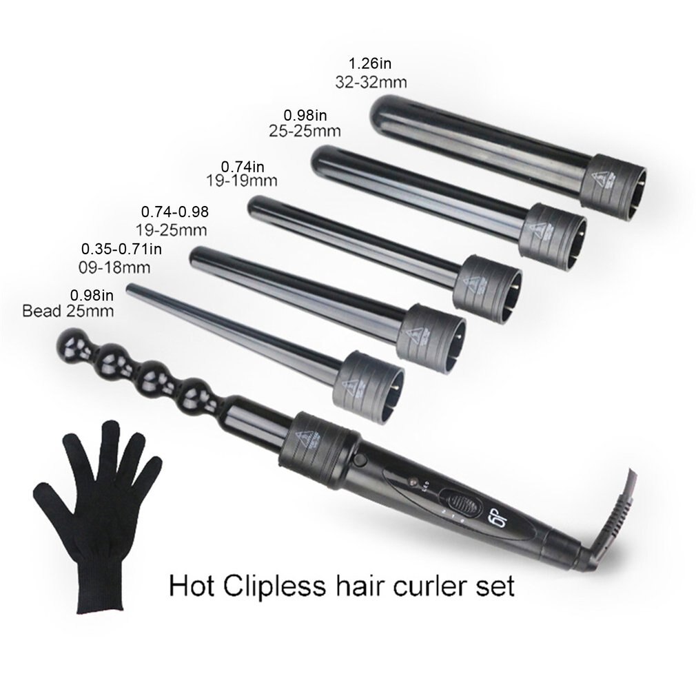 Six-in-one tube changer ceramic curling iron multi... – Vicedeal