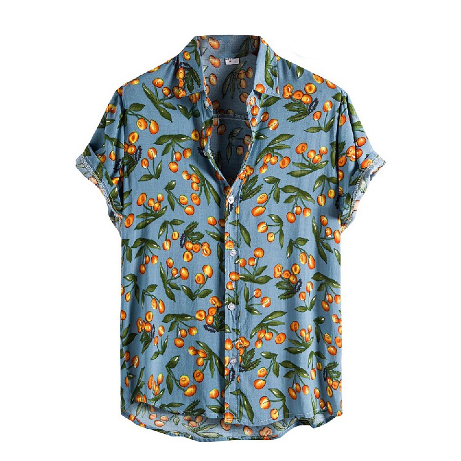 Mannen Hawaiian Shirt Strand Korte Mouwen Print Pa... – Vicedeal