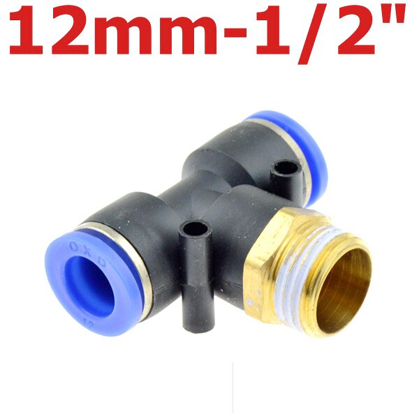 Air Connector Fitting T Shape Tee 6mm 8mm 10mm 12m... – Grandado