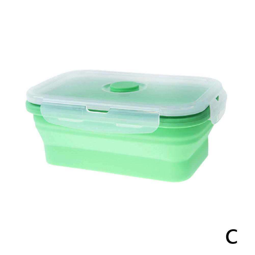 500ml Silicone Collapsible Lunch Box Food Storage ... – Vicedeal