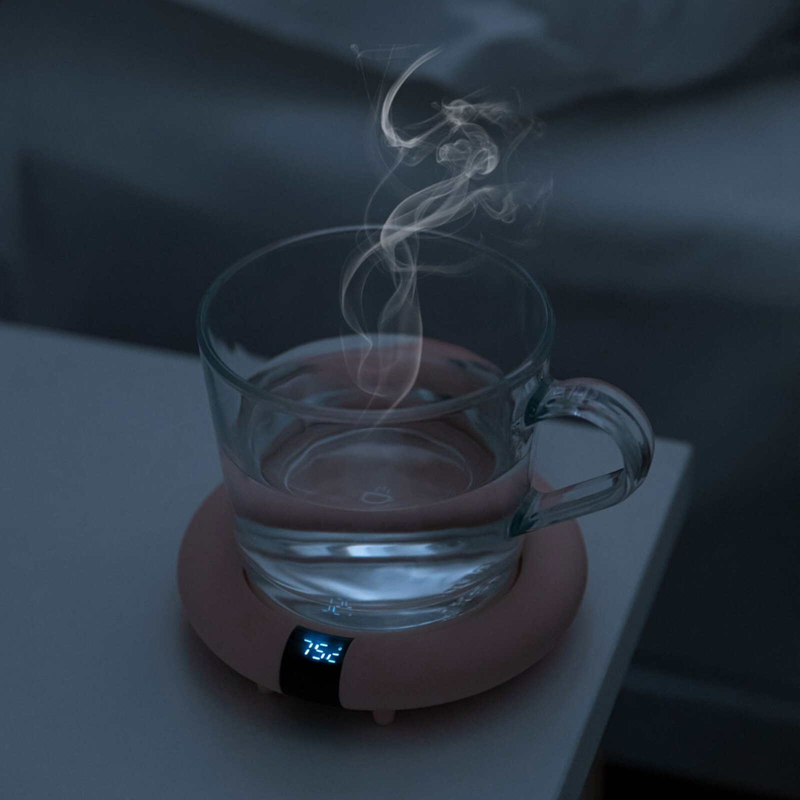 Warmer Cup Heater Smart Tea Makers 3 Gear Heating Coaster Desktop ...