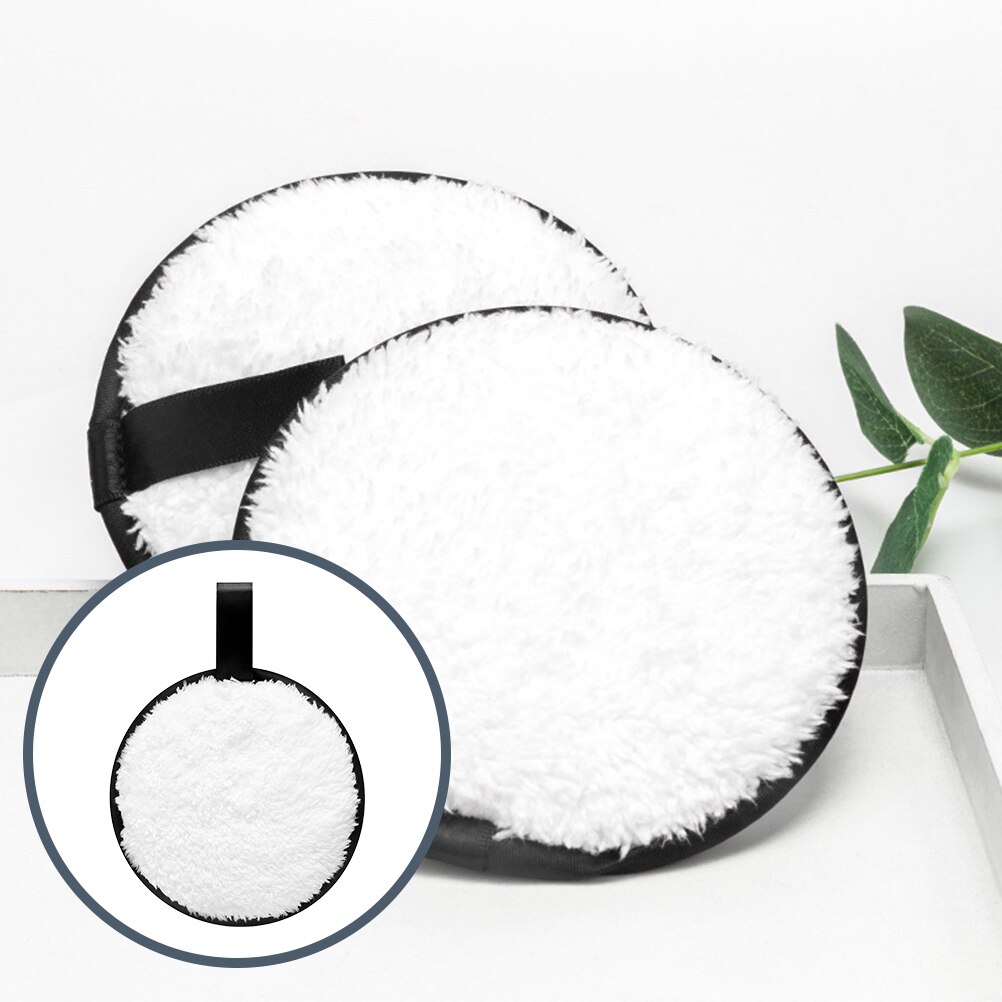 3Pcs Compact Makeup Remover Pad Supple Facial Wash... – Grandado