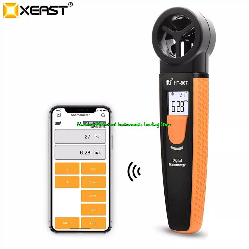 HT-807 Mini Anemometer, Digitale Bluetooth Digital... – Vicedeal