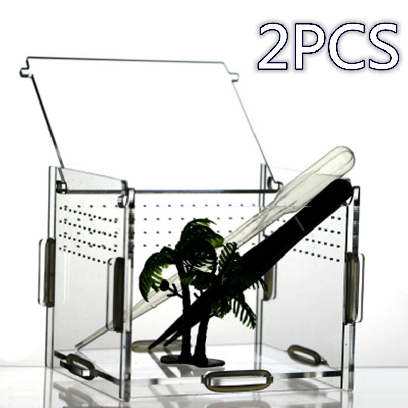 Terrariums Mini Vivariums Crystal Habitat DIY High... – Vicedeal