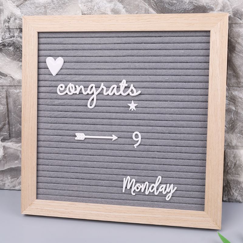 4Pcs/Set Characters For Felt Letter Board Numbers ... – Grandado