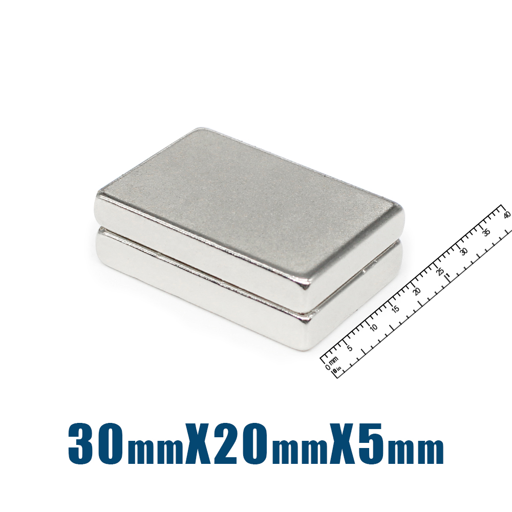 2/5/10/15/20PCS 30x20x5mm Block Strong Powerful Ma... – Grandado