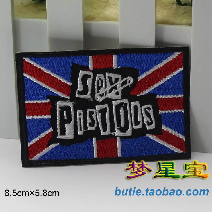 Ironing adhesive tape with embroidered badges on c... – Grandado