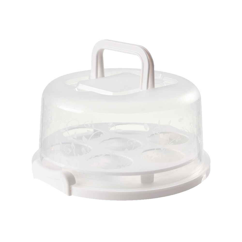 Portable Cake Storage Box Round Birthday Wedding K... – Grandado