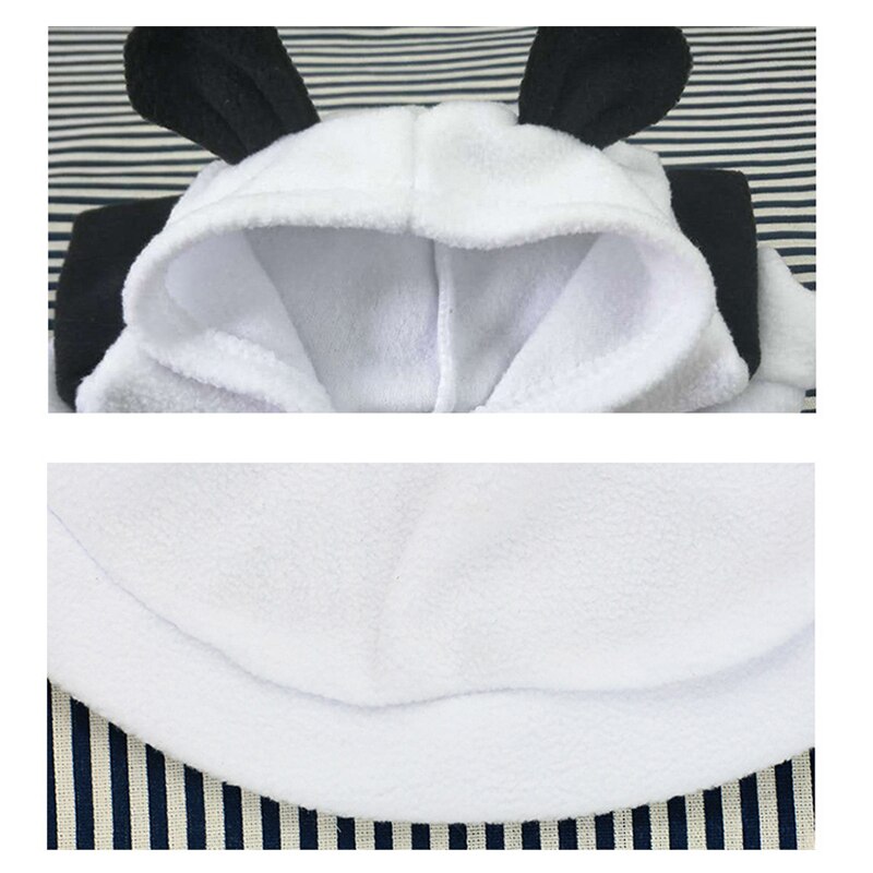 Leuke Pet Jas Hond Panda Kostuum Wit Zwart Cosplay... – Vicedeal