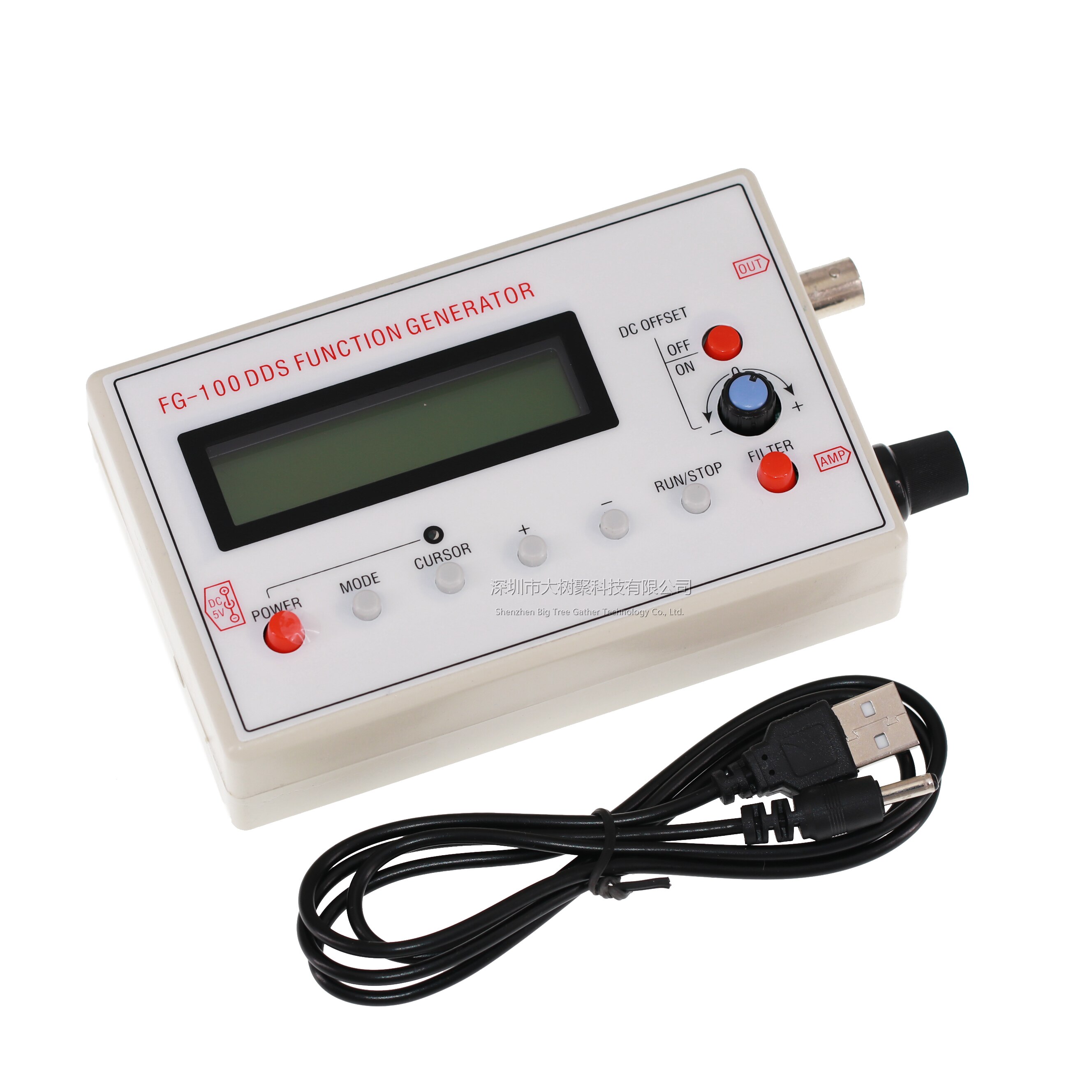 Dds Function Signal Generator Fg 100 Grandado