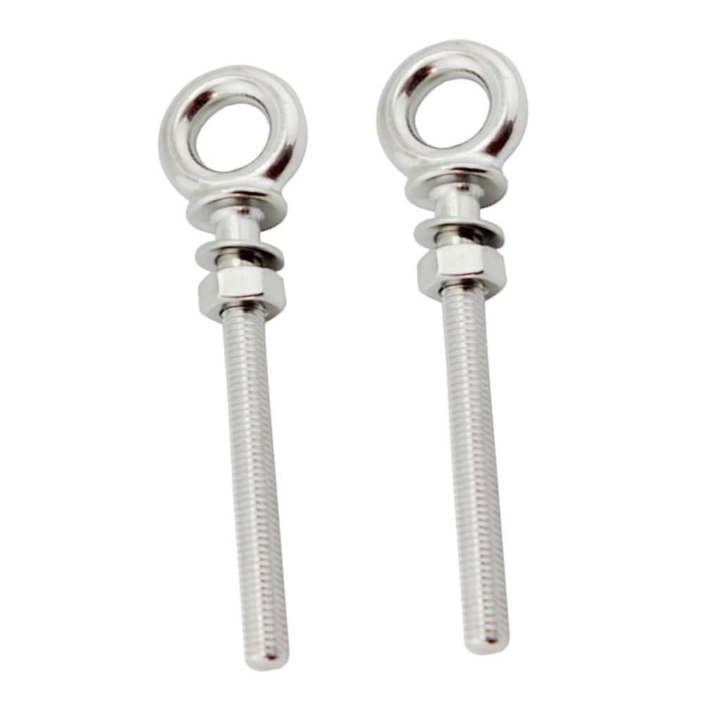 2 st skaftögla m6 & m8 i rostfritt stål med bric... – Grandado