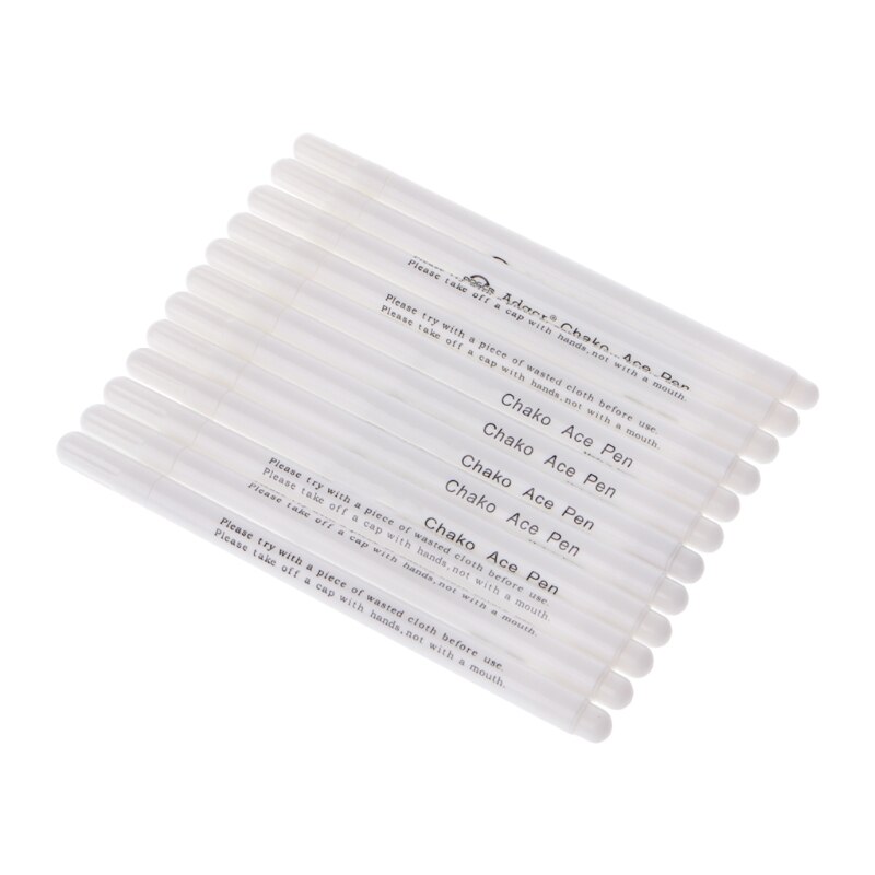 1 Set/12 Farben Stoff Marker Stifte Wasser Löslich... – Vicedeal