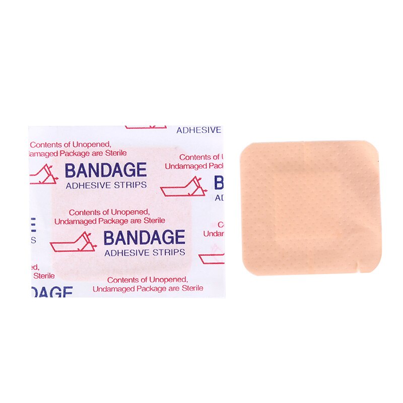10Pcs Waterproof Skin Color Square Band Aid Band A... – Grandado
