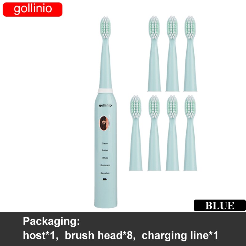 Toothbrush electric usb fast charging Adult sonic ... – Grandado