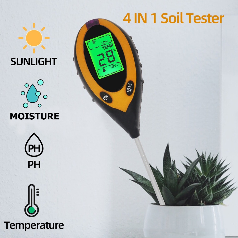 Digitale Bodem Ph Tester 4 In 1 Bodem Tester Ph Vo... – Grandado Digitale Bodem Ph Tester 4 In 1 Bodem Tester Ph Vo... – Grandado