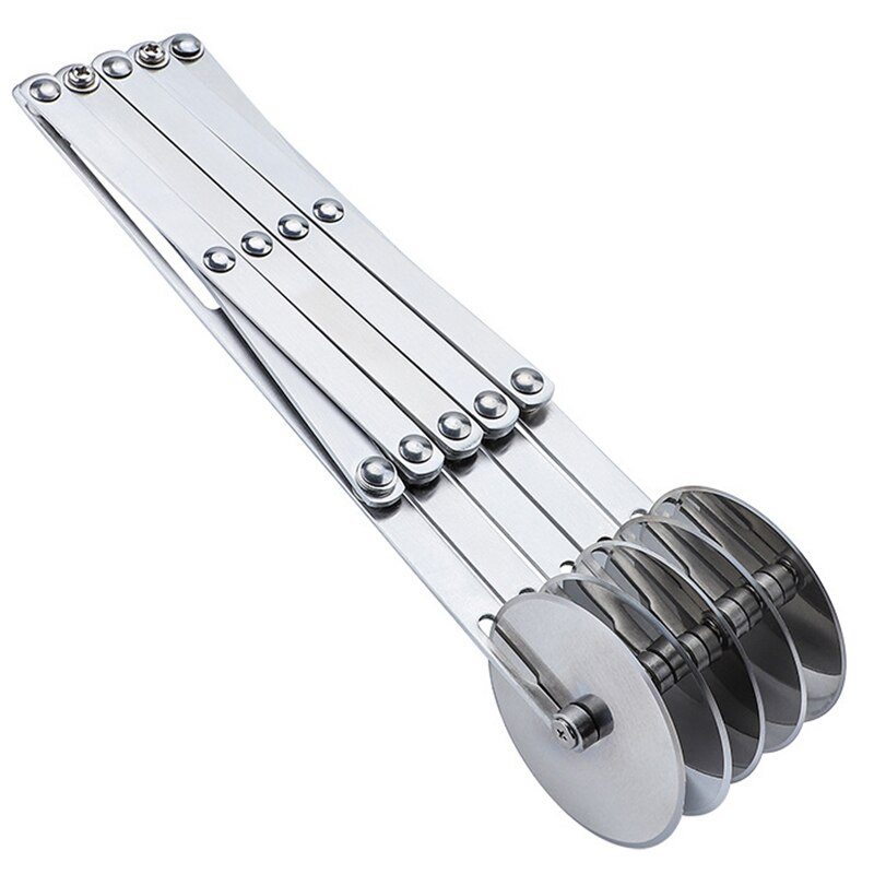 5 Wheel Pastry Cutter Stainless Steel Pizza Slicer... – Grandado