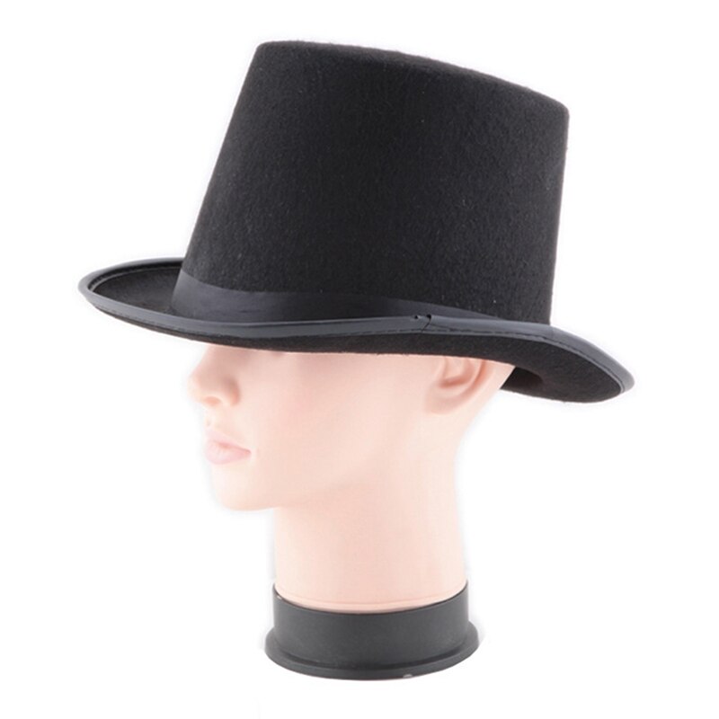 Black Hat Halloween Fancy Dress Props Magic Hat Co... – Vicedeal