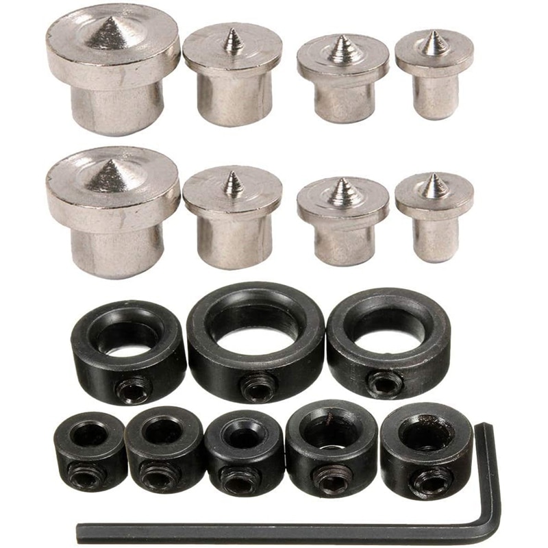 8Pcs Drill Stop Bit Collar Set Drill Depth Stop Co... – Grandado