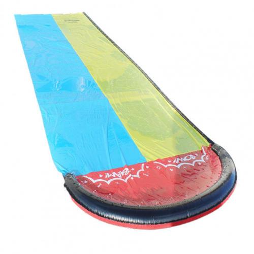 Sales Water Slide Industrial-grade 2 Lanes PVC Thi... – Grandado