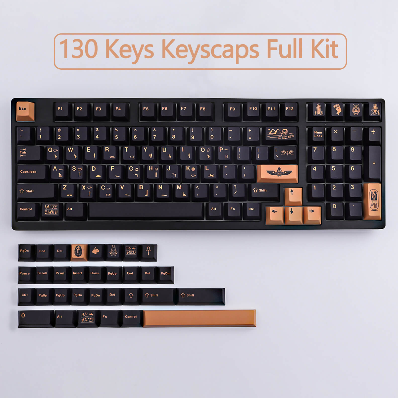 129 Keys PBT DYE-SUB Cherry Profile Keycaps GMK Ph... – Grandado