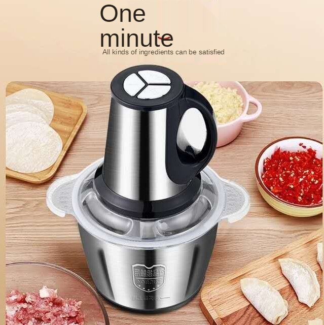 Stainless Steel Electric Chopper Meat Grinder Minc... – Vicedeal