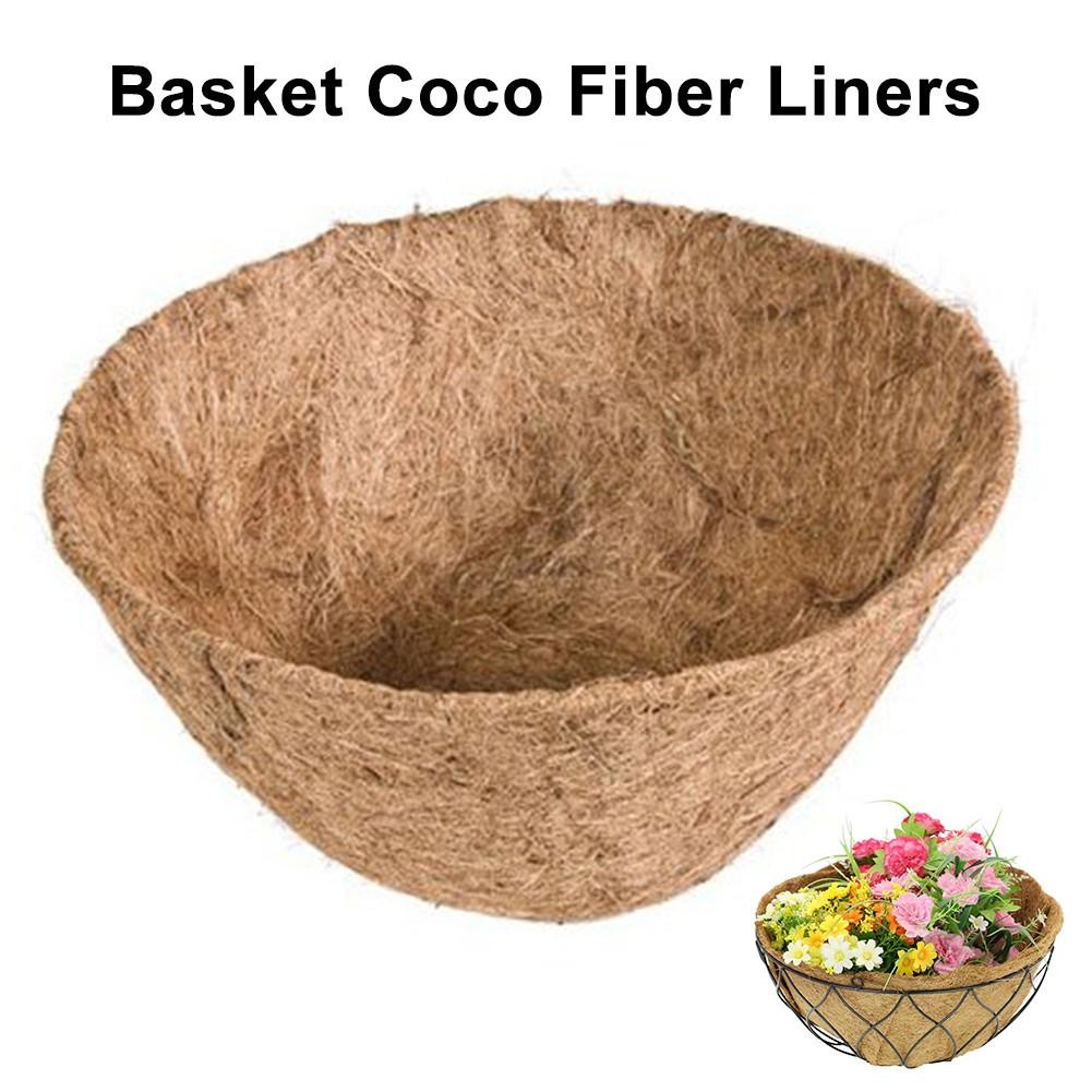 Half Round Flower Pot Natural Coconut Cocoa Fiber ... – Grandado