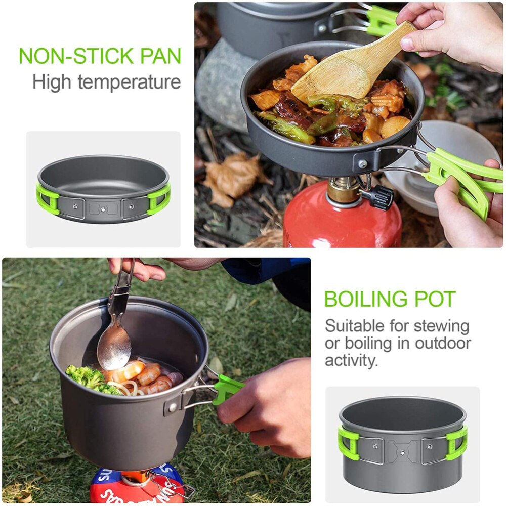 1 Set Outdoor Camping Cooker Outdoor Camping Cooki... – Grandado