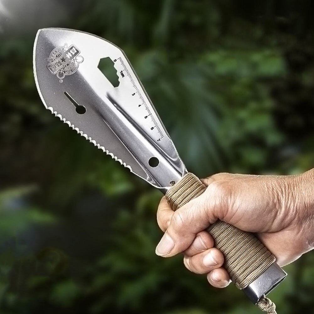 Handheld Outdoor Shovel Portable Spade Steel Garde... – Grandado