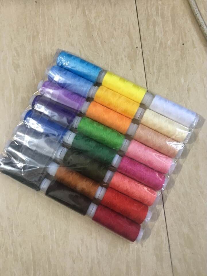24pcs/set Sewing Thread Polyester Thread Set Stron... – Vicedeal