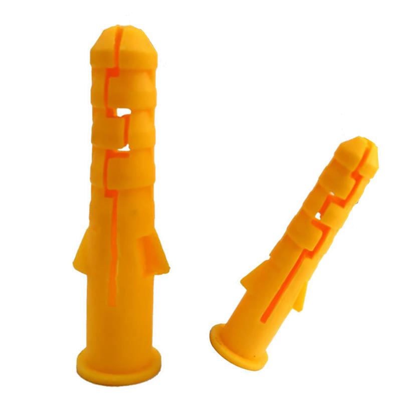 Hotting 300 Pcs M6 Ribbed Plastic Anchors Wall Pla... – Grandado