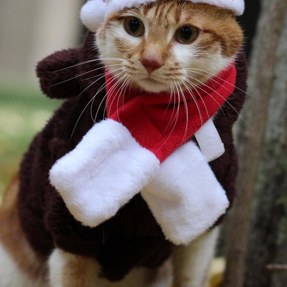 Kerst Sjaal Pet Kat Hond Sjaal Decoratie Kleine Di... – Vicedeal