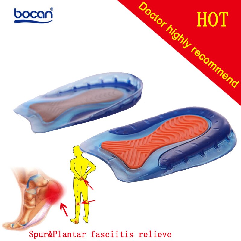 BOCAN Gel Insoles for Spur Plantar fasciitis Insol... – Vicedeal